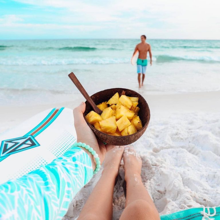 Best Snacks for surfing : What to eat in a surf session.